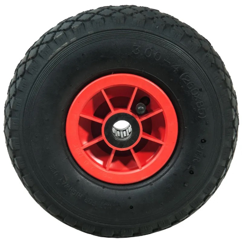 LOT de 2 x roue gonflable diable 260 x 85 (3.00-4) alésage 20 mm